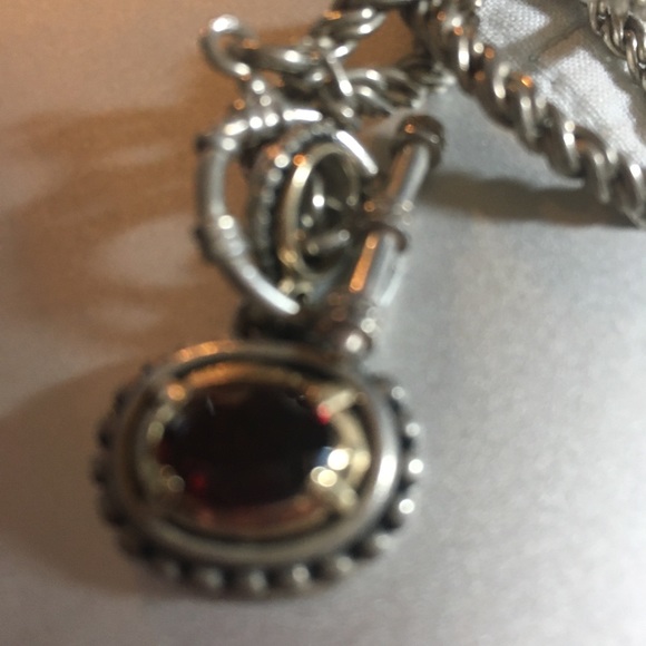 ron rizzo | Jewelry | Vintage Ron Rizzo Garnet 8k Necklace | Poshmark